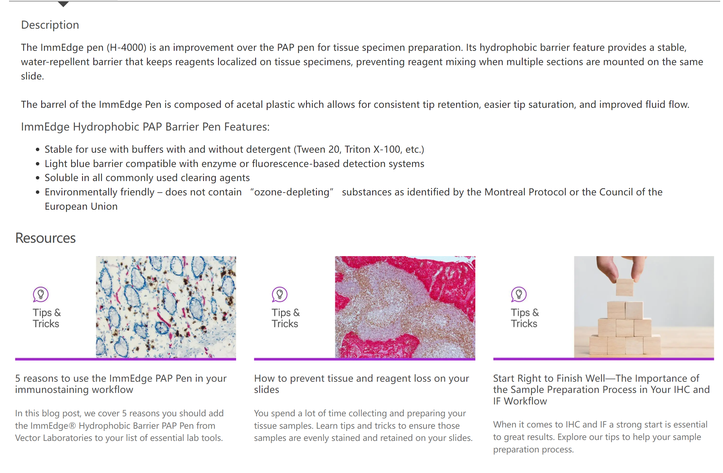 Vector H-4000 免疫组化笔 IHC PAP PEN其他实验耗材耗材商城生易网,Biolabx.cn,Xcelerate ...